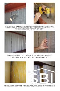 Attachment Options - Steel Building Insulation